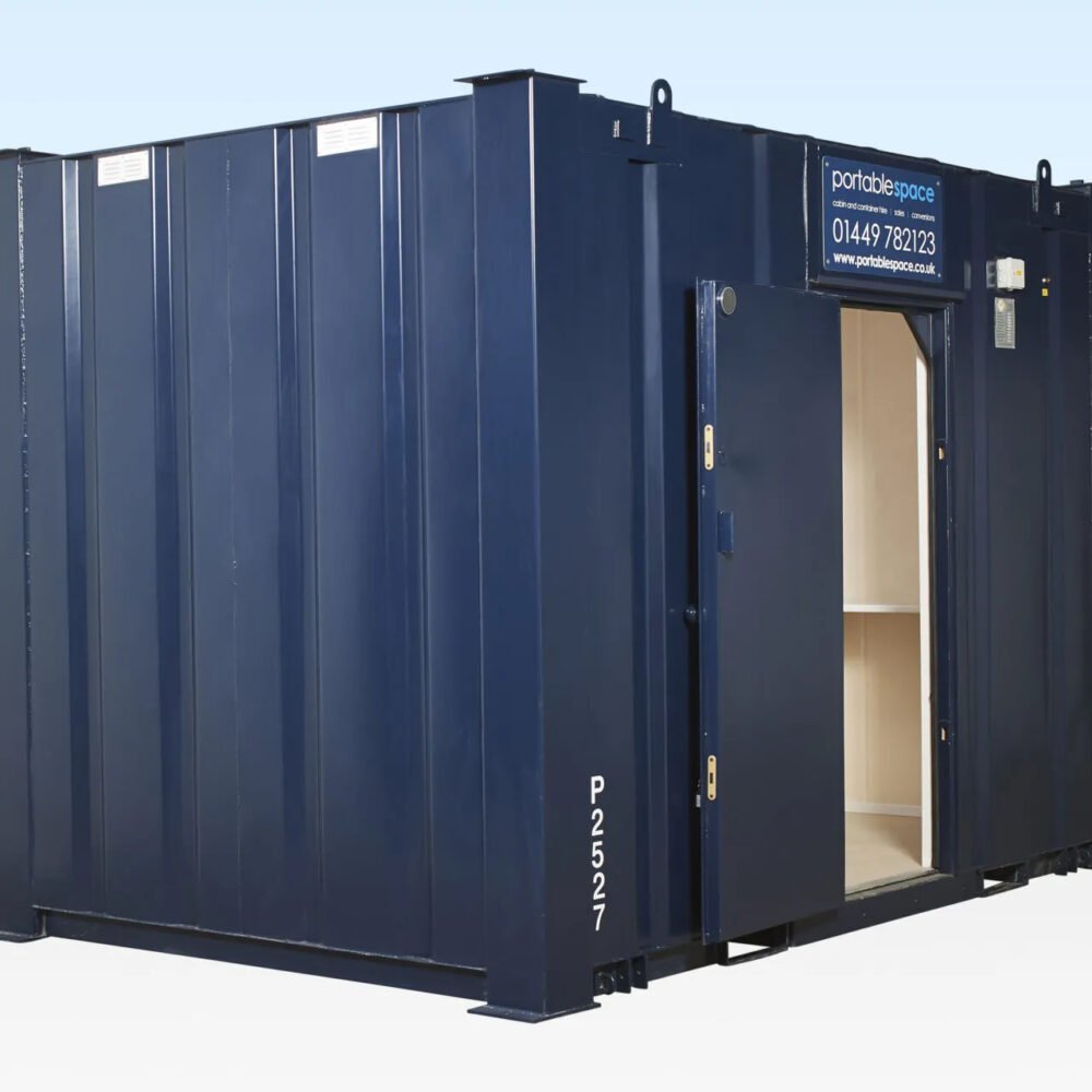 12Ft x 8Ft Steel Anti-Vandal Office Cabin - Call-Oneill Containers