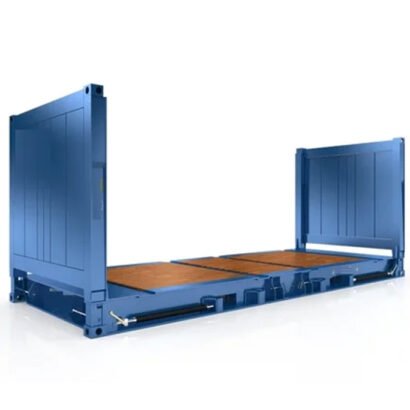 20Ft X 8Ft Used Flat Rack Shipping Containers - Call-Oneill Containers