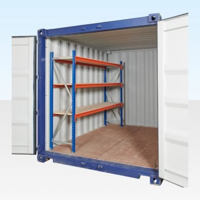 Adjustable, Heavy Duty Three Tier Container Racking (Single Bay) - Call ...