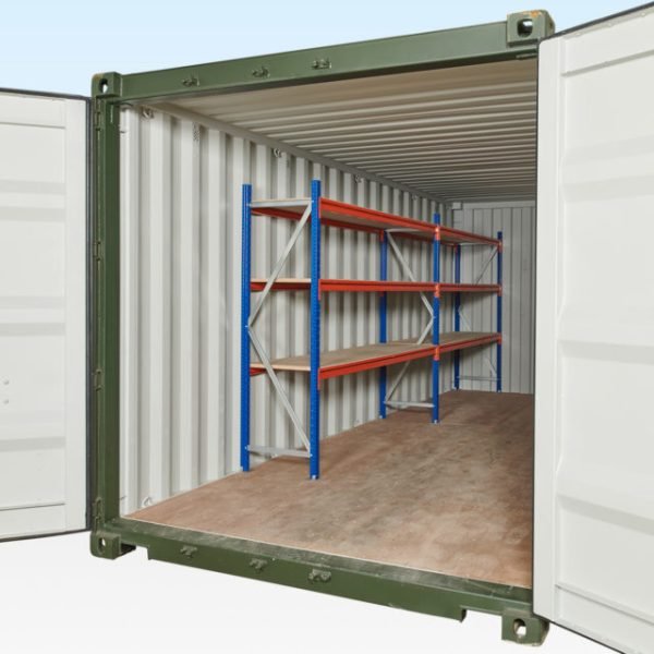 Adjustable, Heavy Duty Three Tier Container Racking (2 Bays) - Call ...