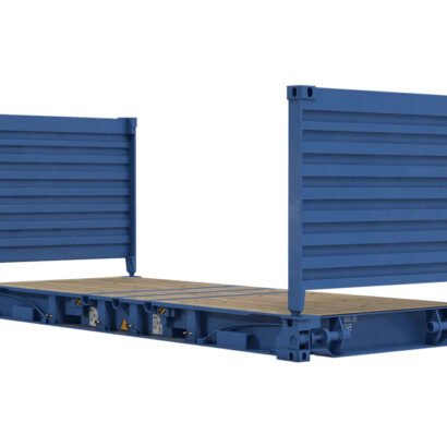 20Ft X 8Ft Used Flat Rack Shipping Containers - Call-Oneill Containers